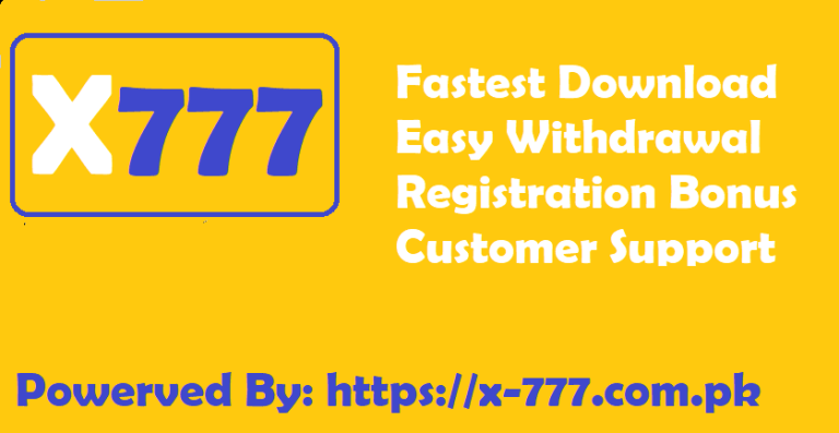 X777 Download Game APK - Official Website for Pakistan 2025